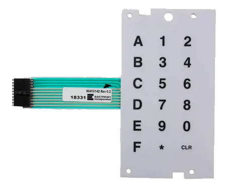KEYPAD MEMBRAIN BEVMAX 4 / MPN - 101210 D80410142021 80410142